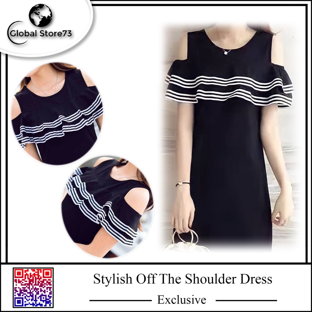 Stylish Off The Shoulder Dress Exclusive / For Girls & Women's ...