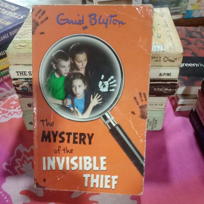 "the mystery of the invisible thief" by enid blyton | Shopee Malaysia