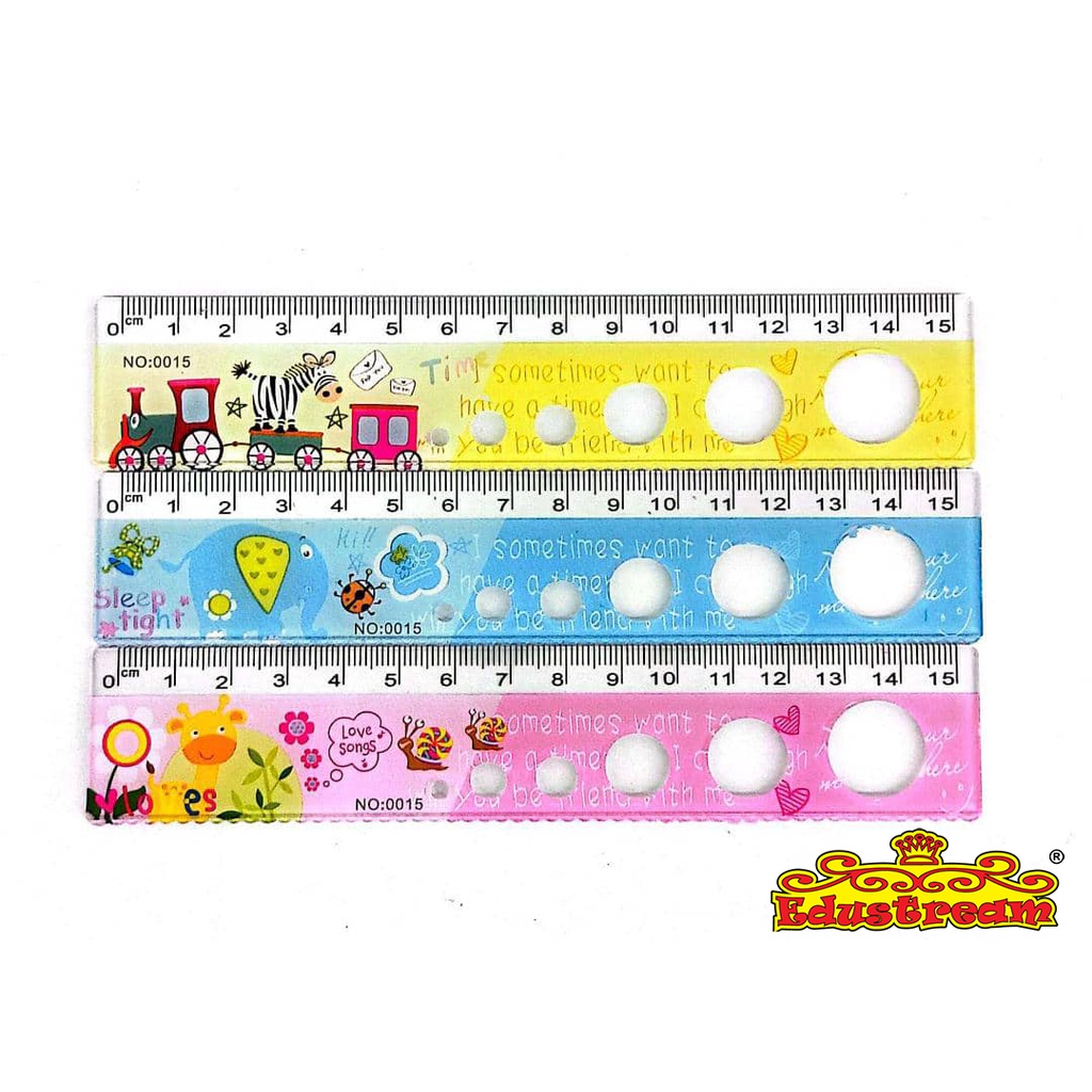 READY STOCK!! Ruler Design 15cm ( 3 in 1 set) | Shopee Malaysia