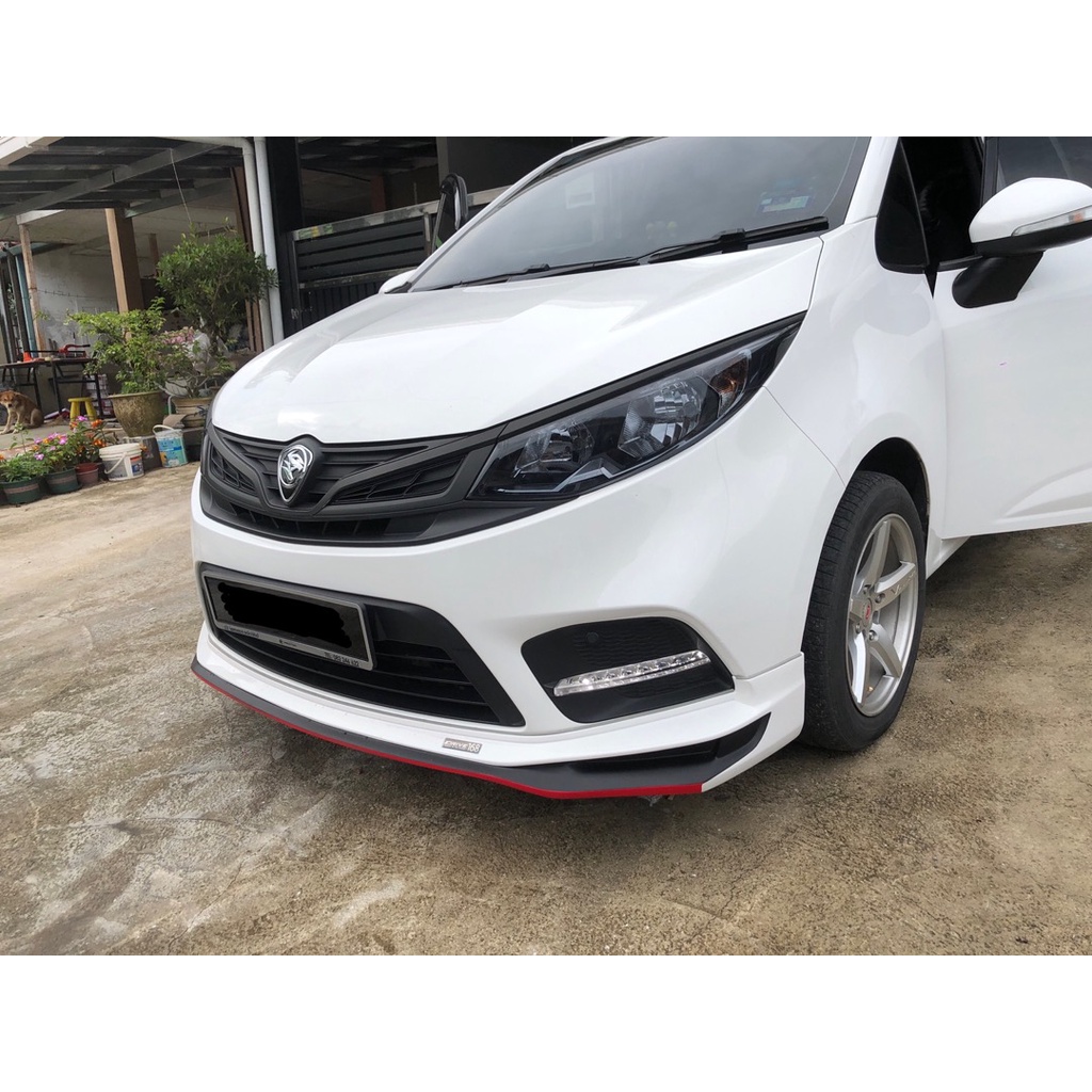 Proton Iriz 2019 Bodykit Drive68 Lip Diffuser Rear Glossy Black 3m Tape ...