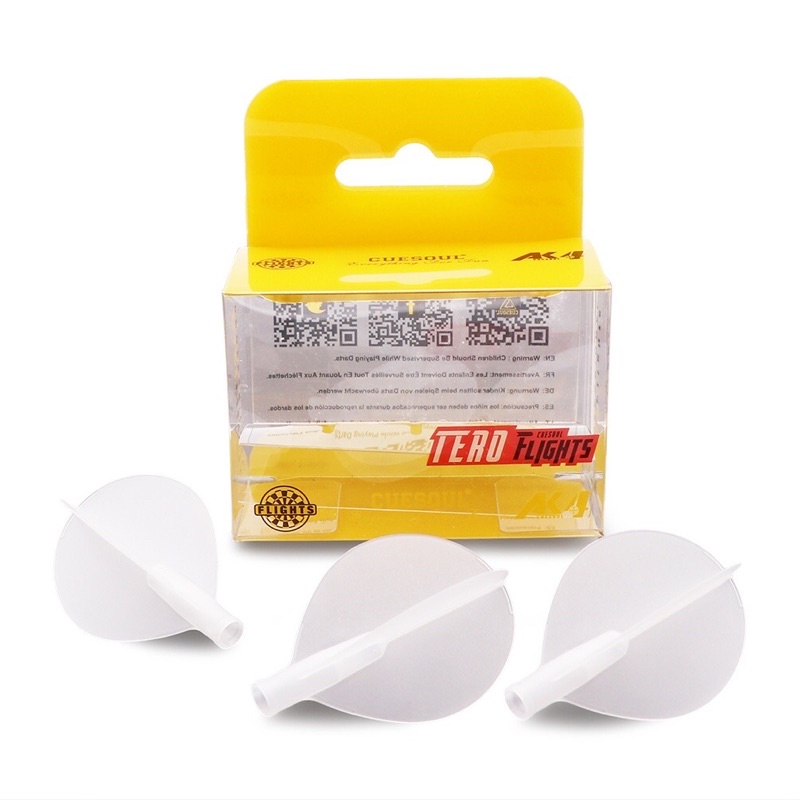 CUESOUL - TERO FLIGHT SYSTEM - AK4 - FLIGHT - TEARDROP (CLEAR) | Shopee ...