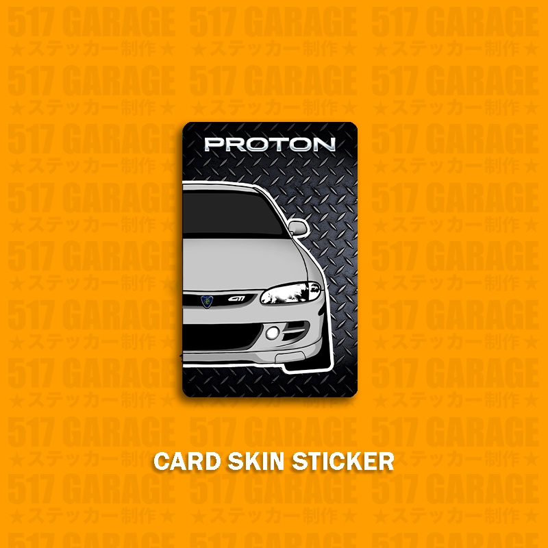 PROTON SATRIA GTi - ATM CARD STICKER - TOUCHXGO STICKER - T*G STICKER ...