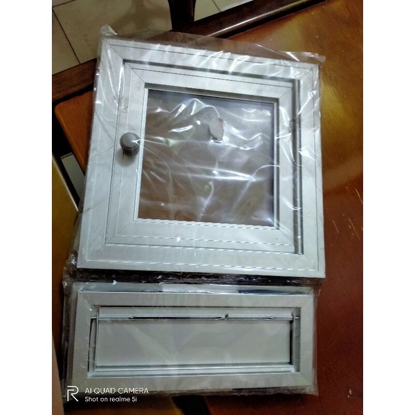 Peti Surat Aluminium Letter Box and Mail Box 9 inci | Shopee Malaysia