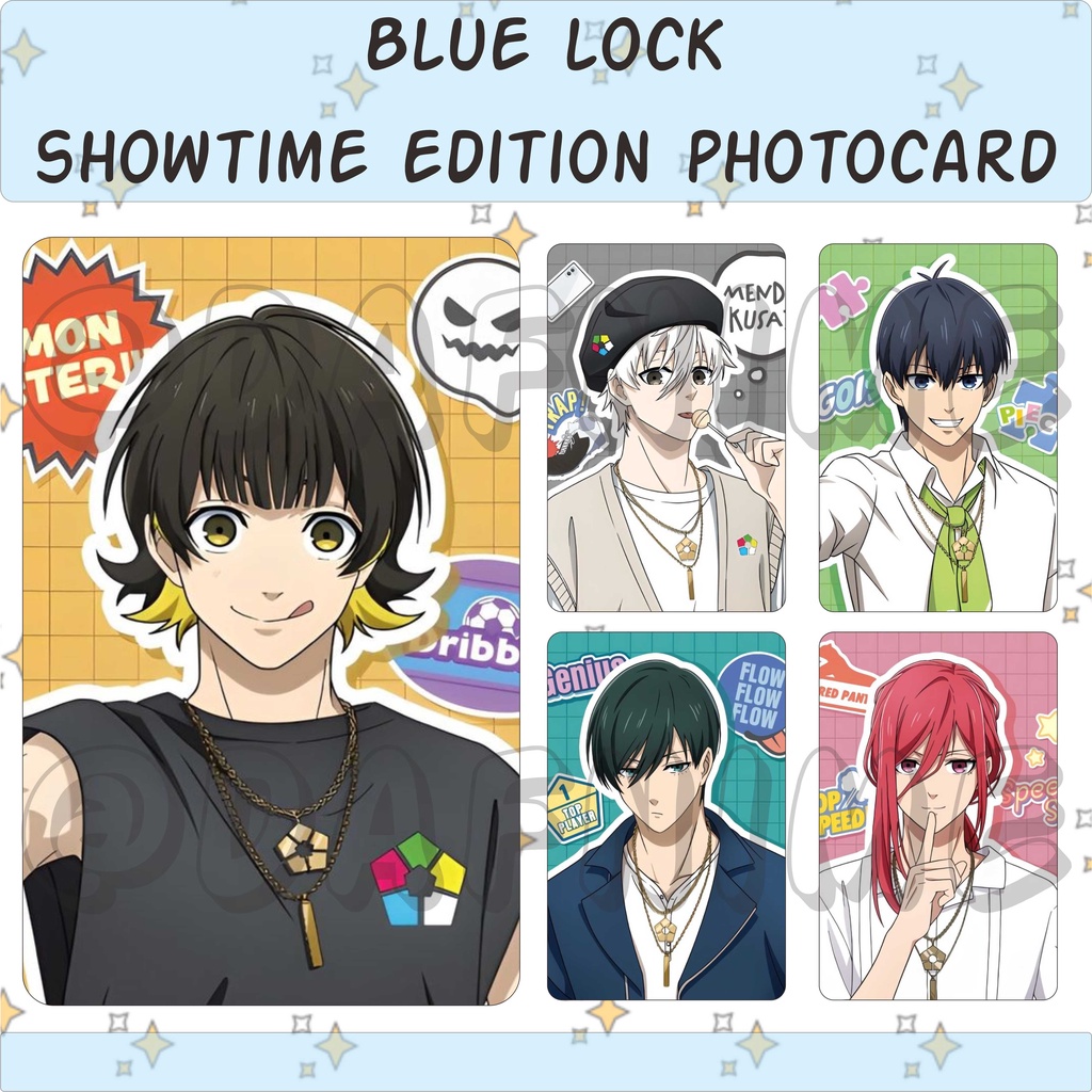 Blue LOCK SHOWTIME EDITION PHOTOCARD ANIME | Shopee Malaysia