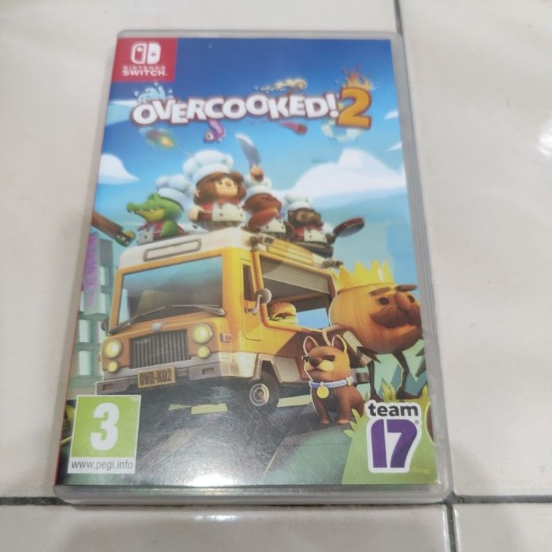 Nintendo Switch used game overcooked 2(chi/eng) | Shopee Malaysia