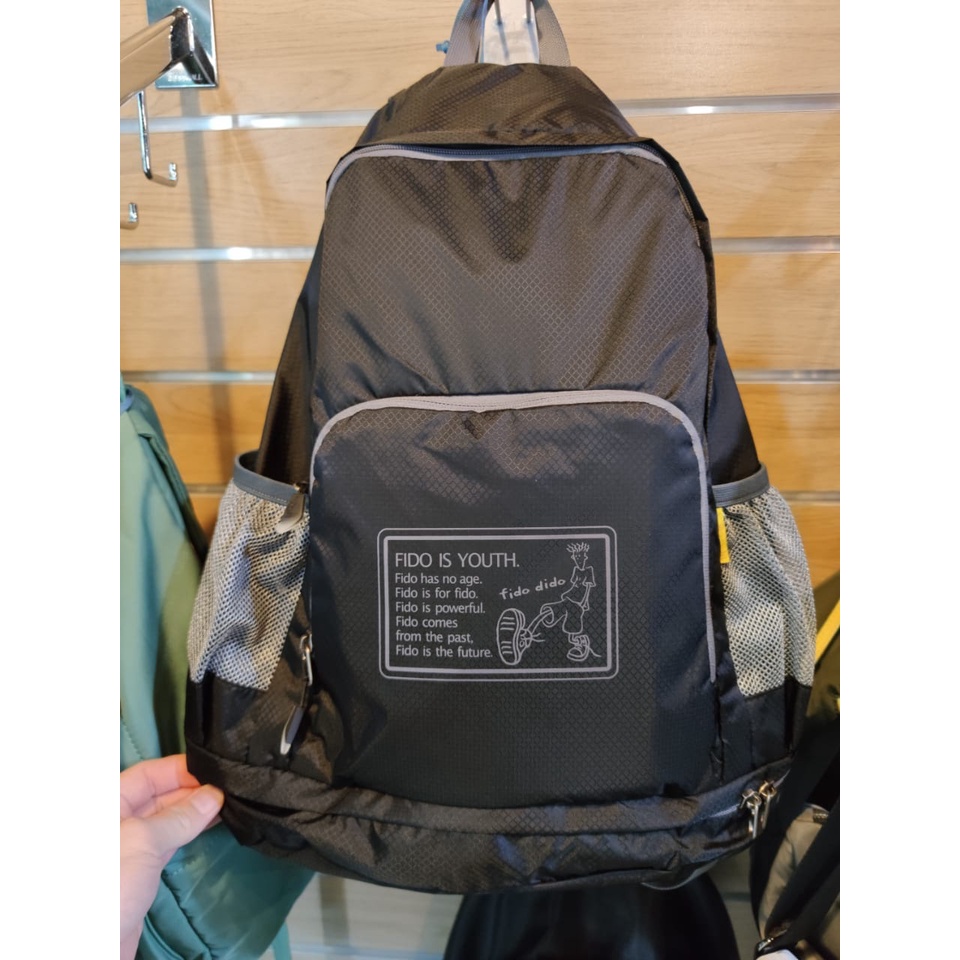 Fido Dido Travel Foldable Backpack 2119-1 Beg Galas Travel Beg Lipat ...