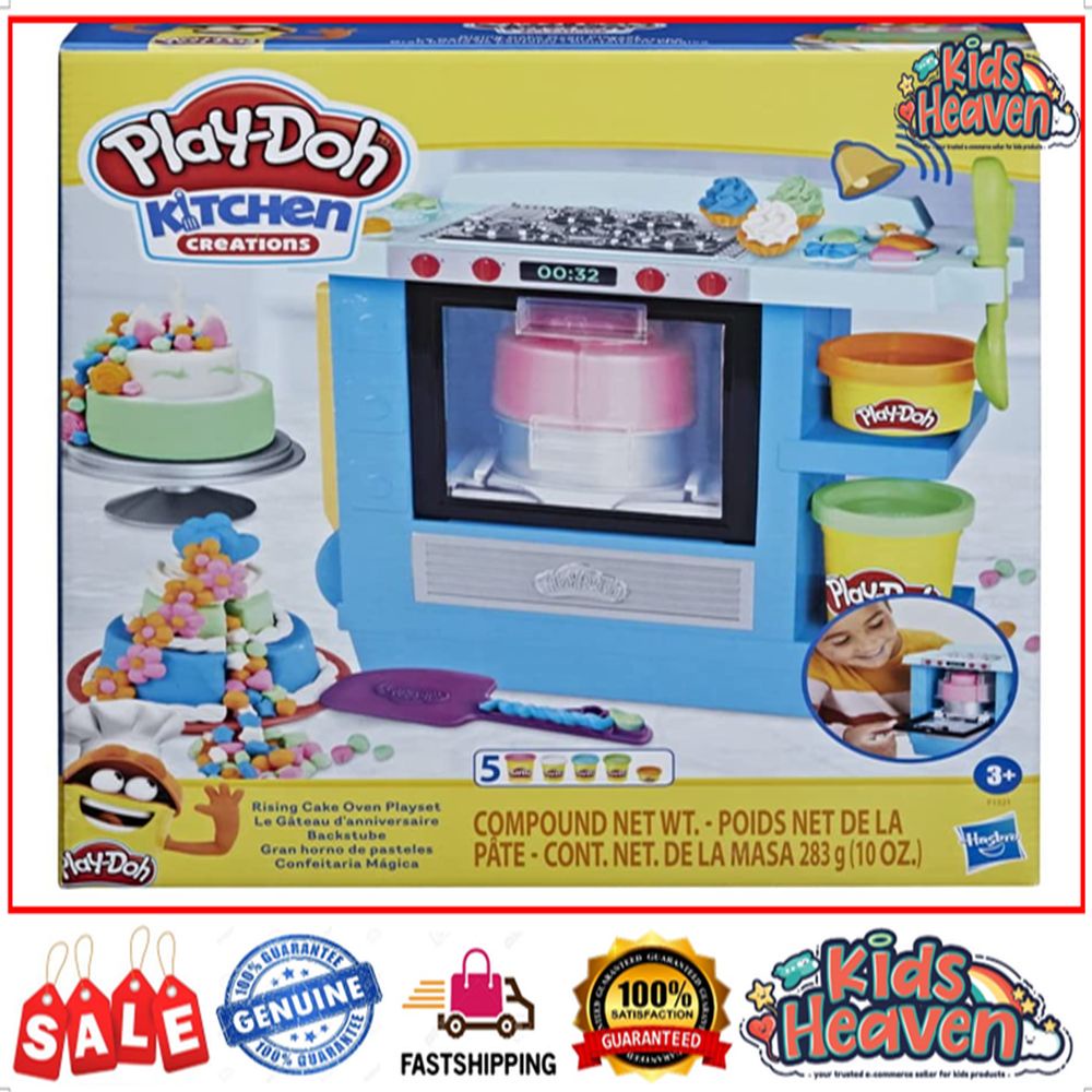 Play-Doh Kitchen Creations Rising Cake Oven Bakery Playset (100.0% ...
