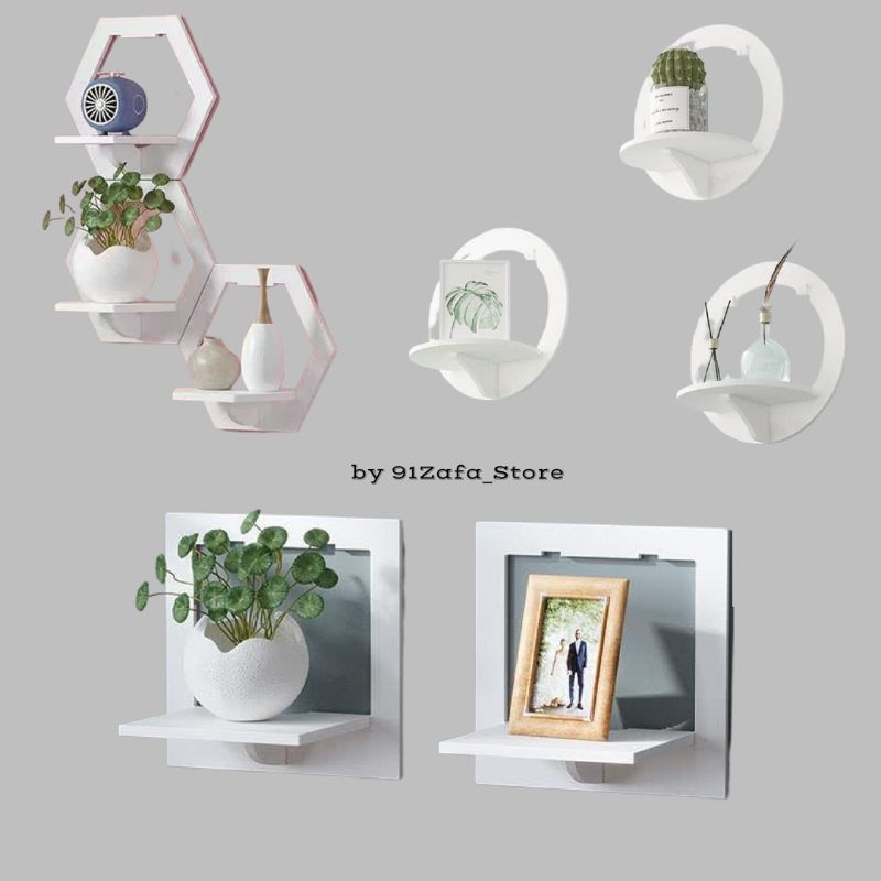 Ins Style Wall Shelf, Flower Rack, Creative Decoration Deco Phone ...