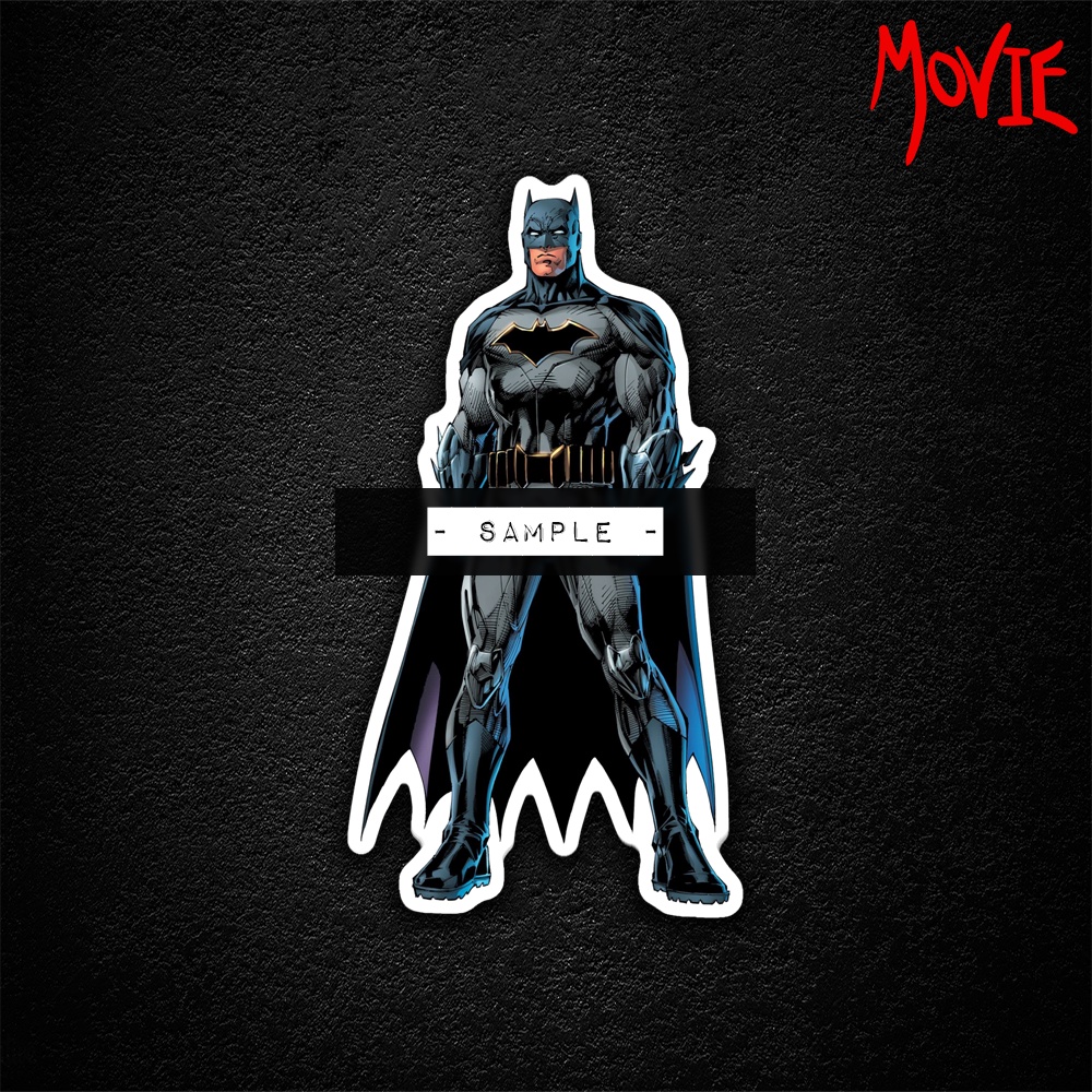 BATMAN CHARACTER - Premium Fan-made Sticker (MOVIE series) | Shopee ...