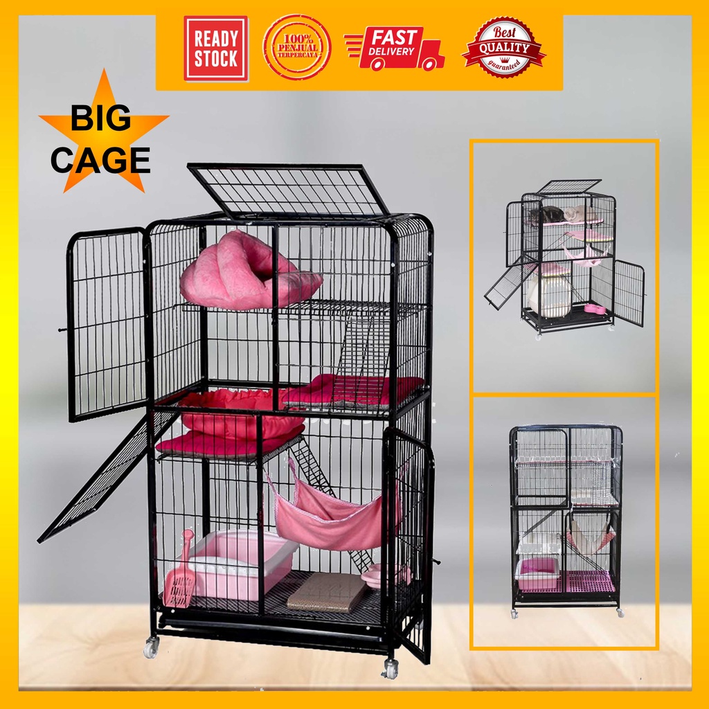 Sangkar Kucing Besar / Big Cat Cage / Sangkar Besar / Cat House - 167 ...