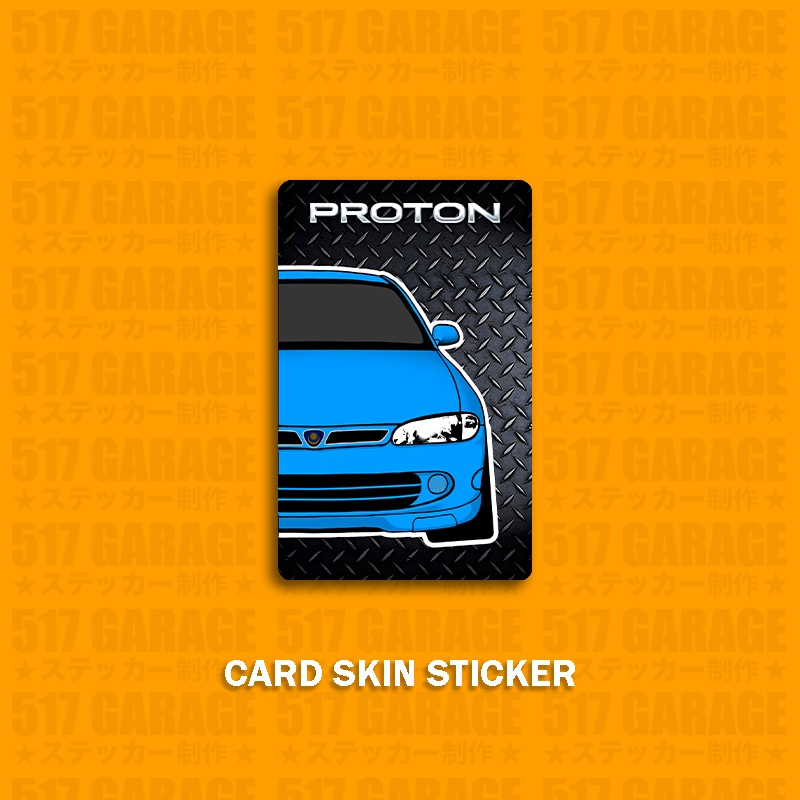 PROTON WIRA - ATM CARD STICKER - TOUCHXGO STICKER - T*G STICKER ...