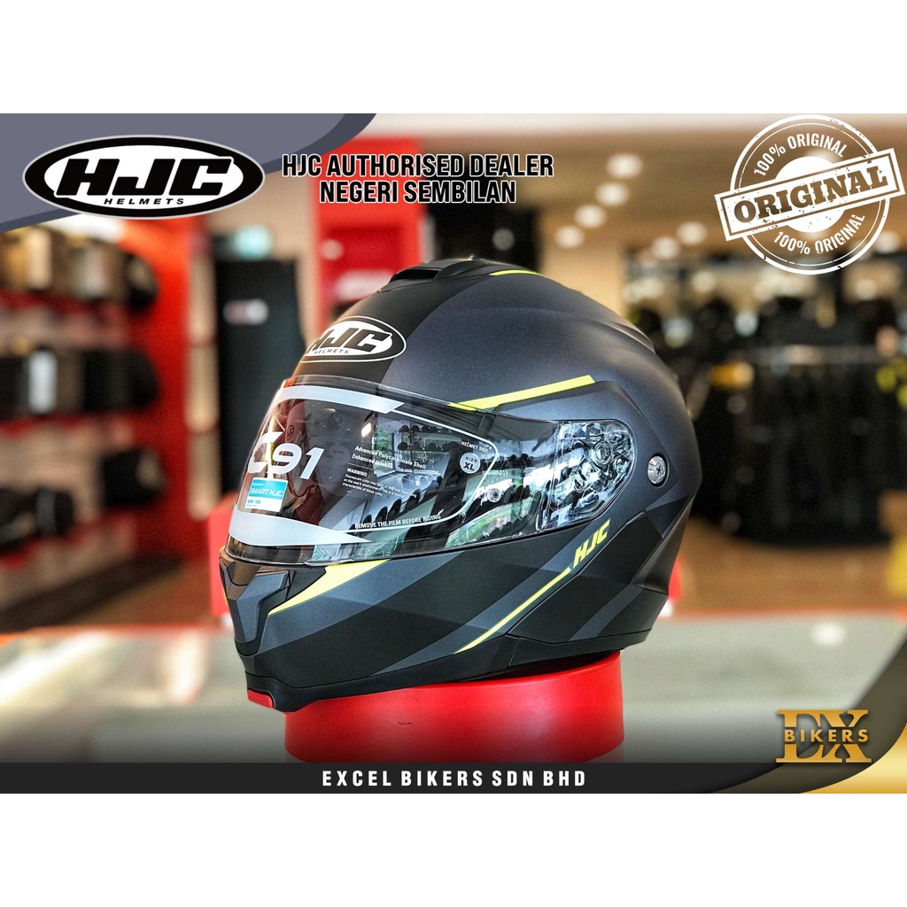 HJC FLIP UP MODULAR HELMET C91 TERO (MC3SF) / HJC MODULAR HELMET / HJC ...