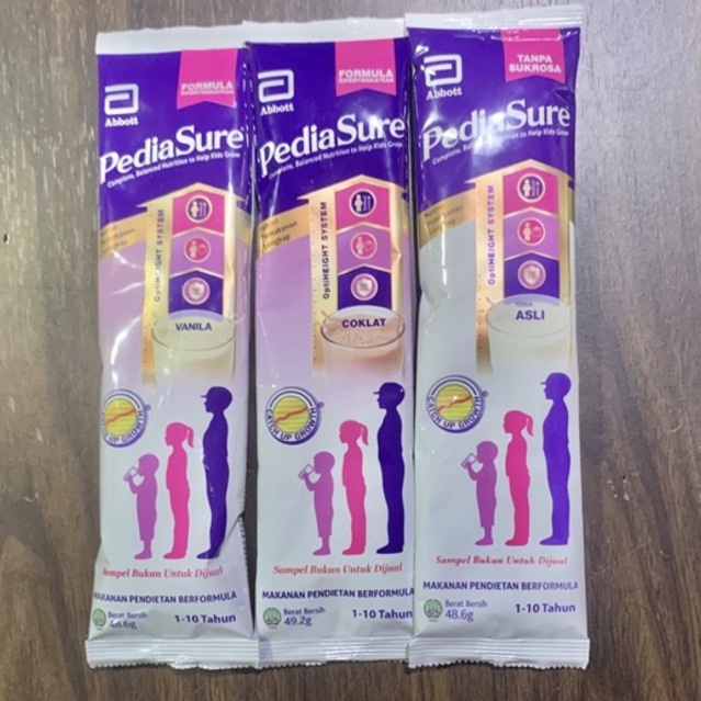 Pediasure sachet 48.6g Vanilla/Coklat/Asli | Shopee Malaysia