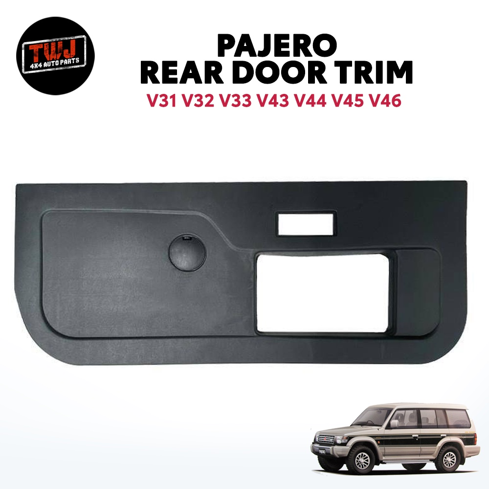Mitsubishi Pajero V Body rear door interior door trim panel v body ...