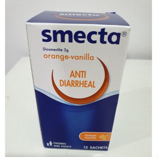 smecta Diosmectite 3g orange-vanilla Anti Diarrheal 12 sachets per box ...