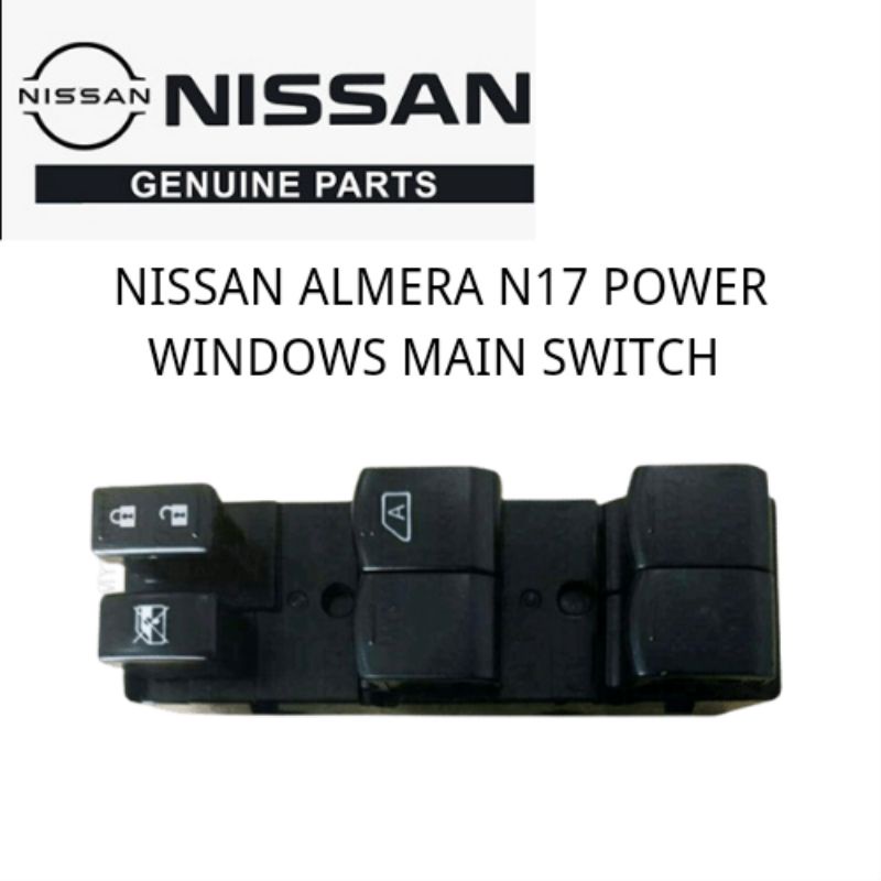 NISSAN ALMERA N17 POWER WINDOWS MAIN SWITCH | Shopee Malaysia