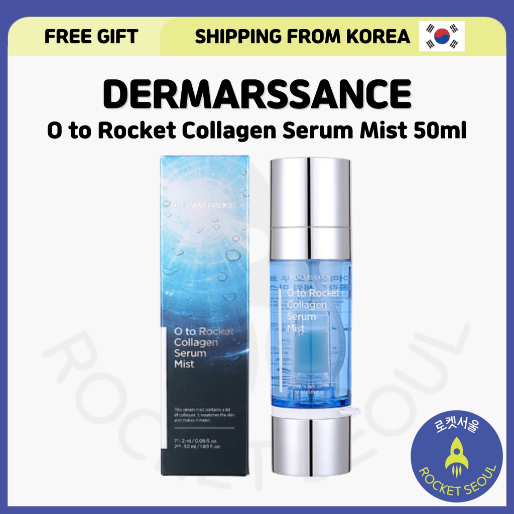 [DERMARSSANCE] O to Rocket Collagen Serum Mist 50ml | Shopee Malaysia