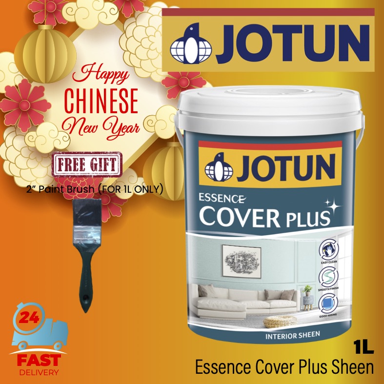 JOTUN Essence Cover Plus 1L Interior Paint Sheen&Matt Finish/Beauty ...