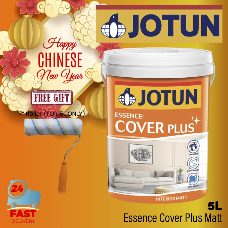 JOTUN(7001~20047) ESSENCE COVER PLUS MATT 5L | Shopee Malaysia