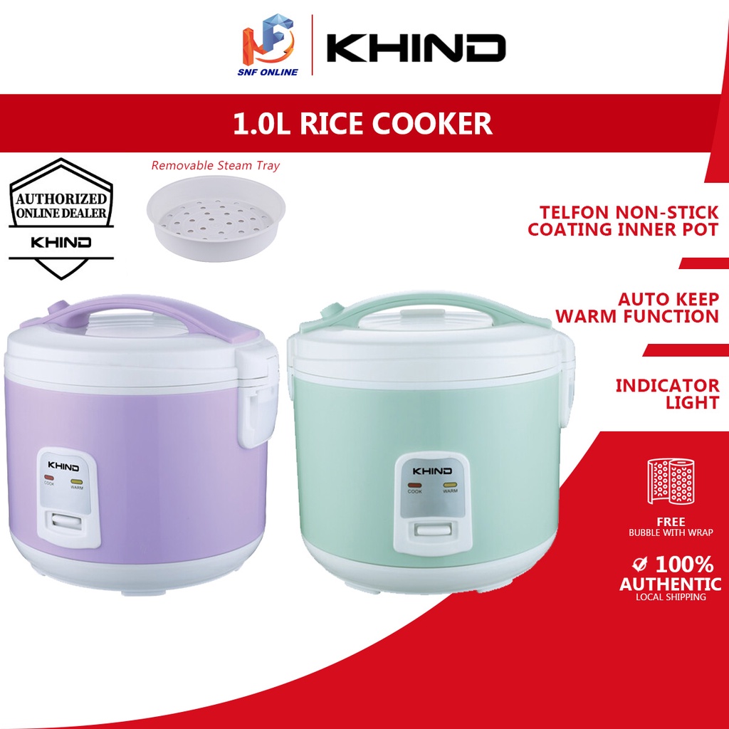 Khind 1.0L Jar Rice Cooker RCJ1008 RCJ-1008 | Shopee Malaysia