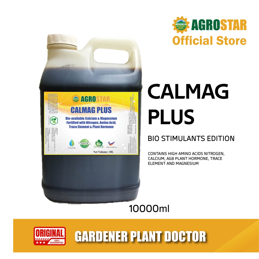 AGROSTAR Calmag Plus Calcium Magnesium, Amino Acid, Trace Element And ...