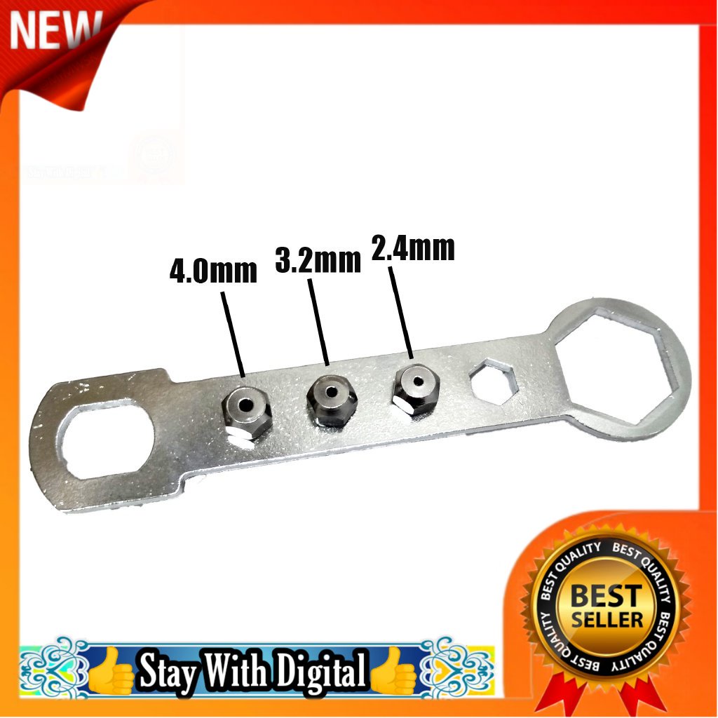 🌹[Local Seller] Riveter Adapter Riveting Adapter with 2.4/3.2/4.0mm ...