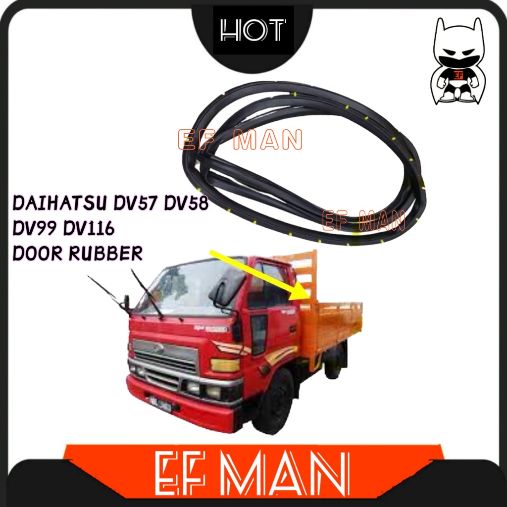 LORRY DAIHATSU DELTA DV57 DV58 DV99 DV116 DOOR RUBBER PINTU GETAH ...