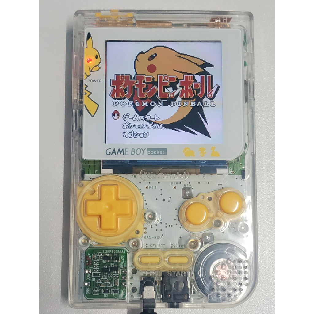 Nintendo Gameboy Pocket IPS backlight (Pikachu Design Shell) | Shopee ...