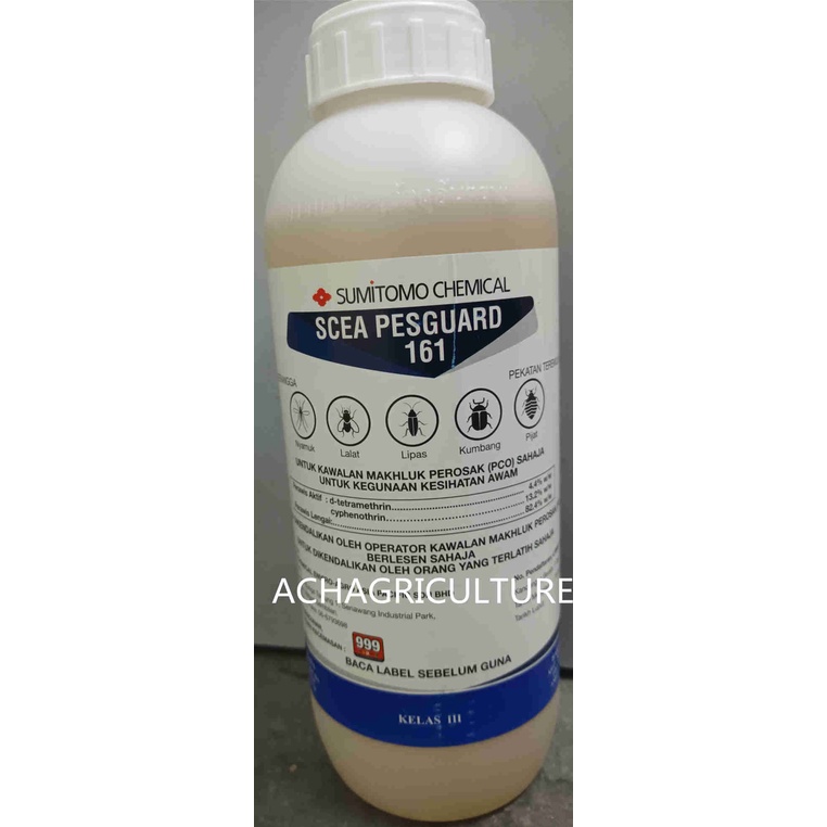 1LITER SCEA Pesguard 161 | RACUN SERANGGA | PEKATAN TEREMULSI(EC ...