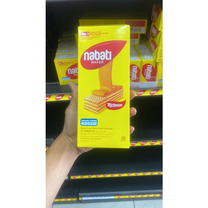 Nabati Cheese cream wafer 145gram | Shopee Malaysia