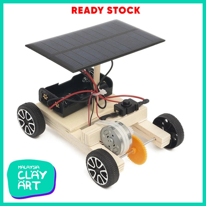 Solar Electric Car DIY Pack STEM Toy Kids Science Education Set Rbt ...