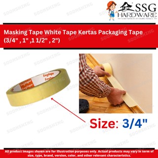 MASKING TAPE SIZE AVAILABLE Tape Kertas Packaging Tape kuning tape ...