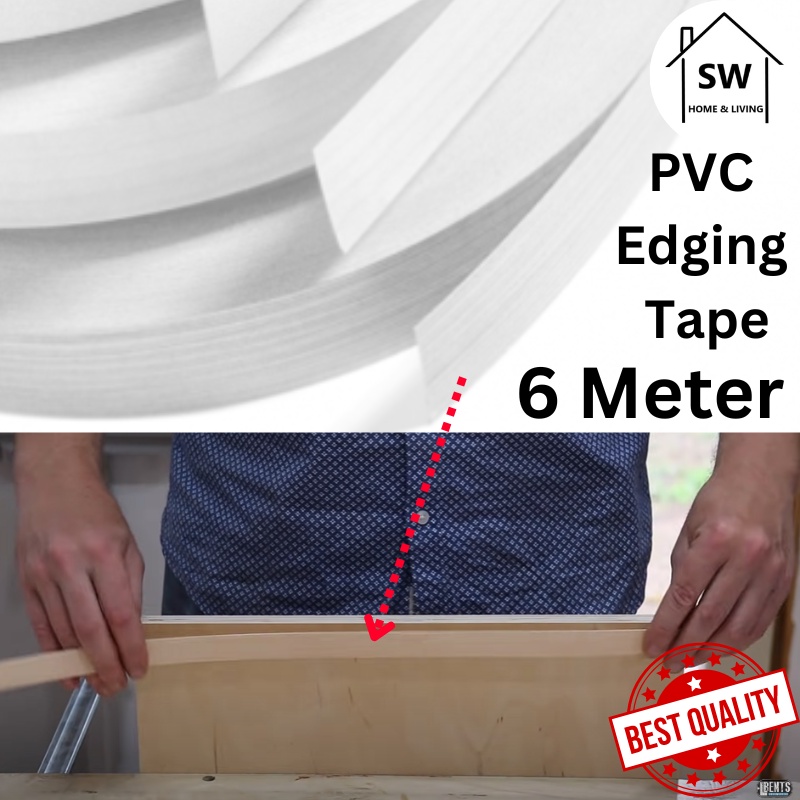 SW 6 Meter PVC edging for Wood Panel Width 19mm 32mm Storage Box sisi ...