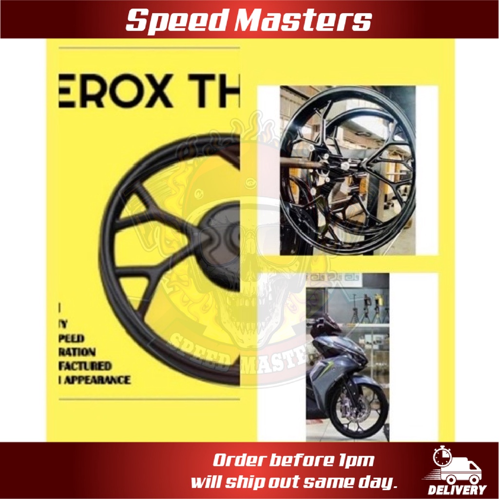 SPEED MASTER YAMAHA NVX155 V1 V2 AEROX THAI CNC SPORT RIM RIMS 1.60/1. ...