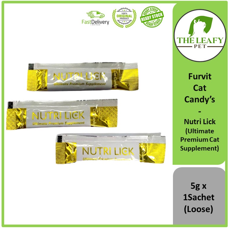 Furvit Cat Candy's Nutri Lick Ultimate Premium Nutritional Cat ...
