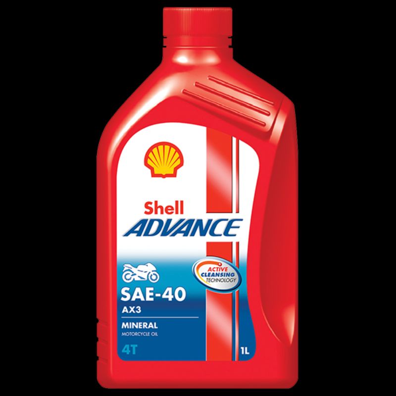 [Ready Stock] Shell Advance AX3 SAE40 Engine Oil (1 litre) | Shopee ...
