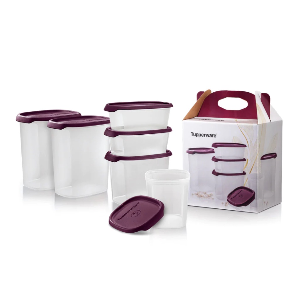 Tupperware One Touch Fresh Set (6pcs) | Shopee Malaysia