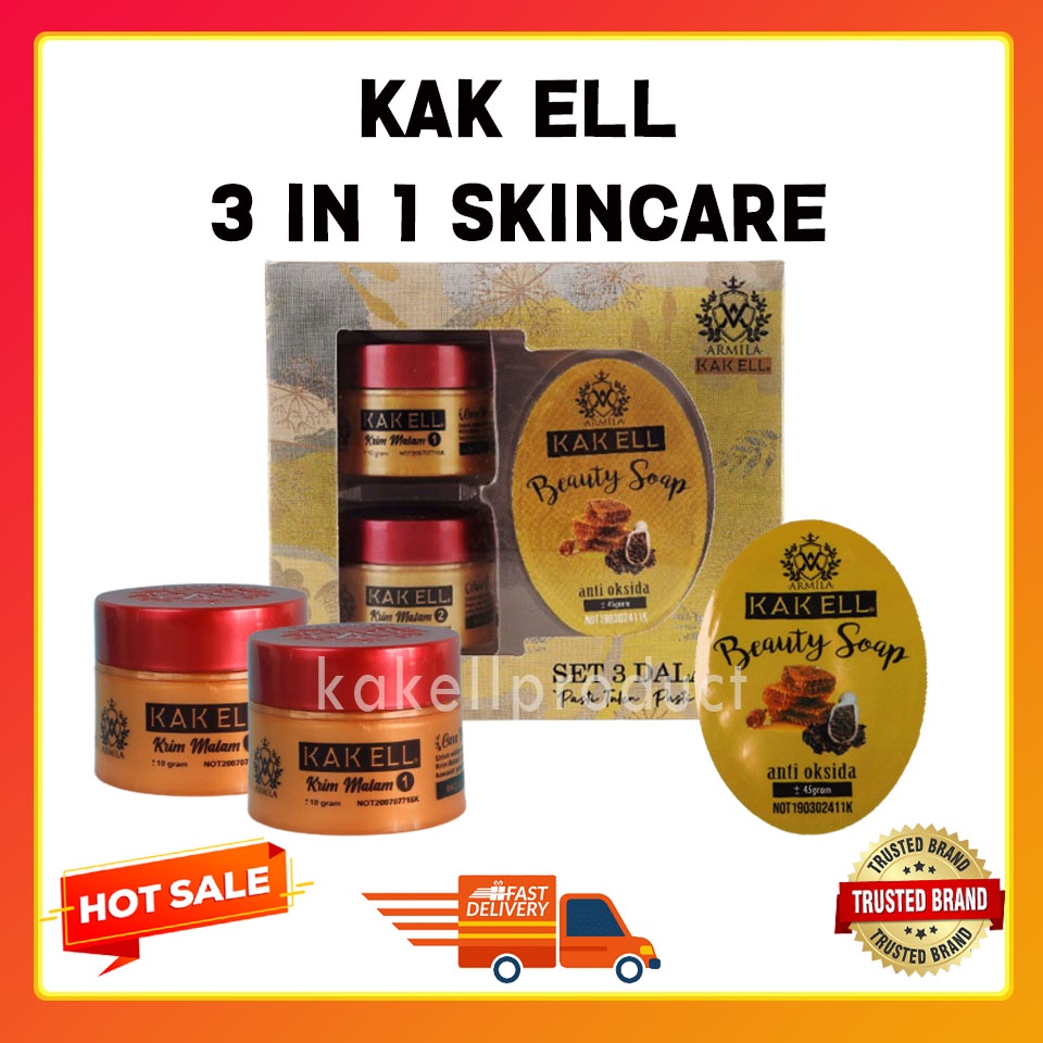 PROMOSI LIMITED STOK KAK ELL SKIN CARE 3IN1 ORIGINAL HQ HARGA PROMOSI ...