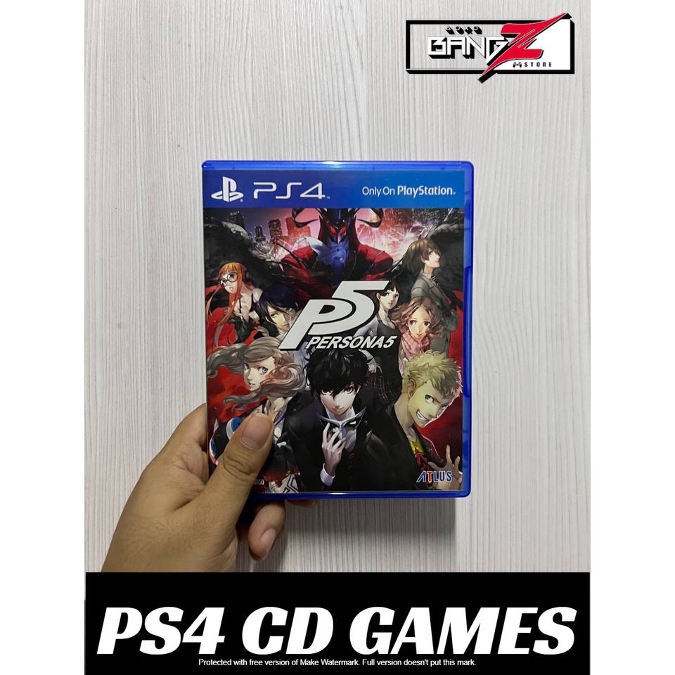 PS4: P5 PERSONA 5 (CD) | Shopee Malaysia