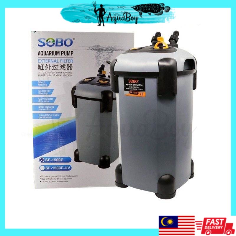 Sobo Aquarium External Canister Filter with UV lamp SF-650F SF-850F SF ...