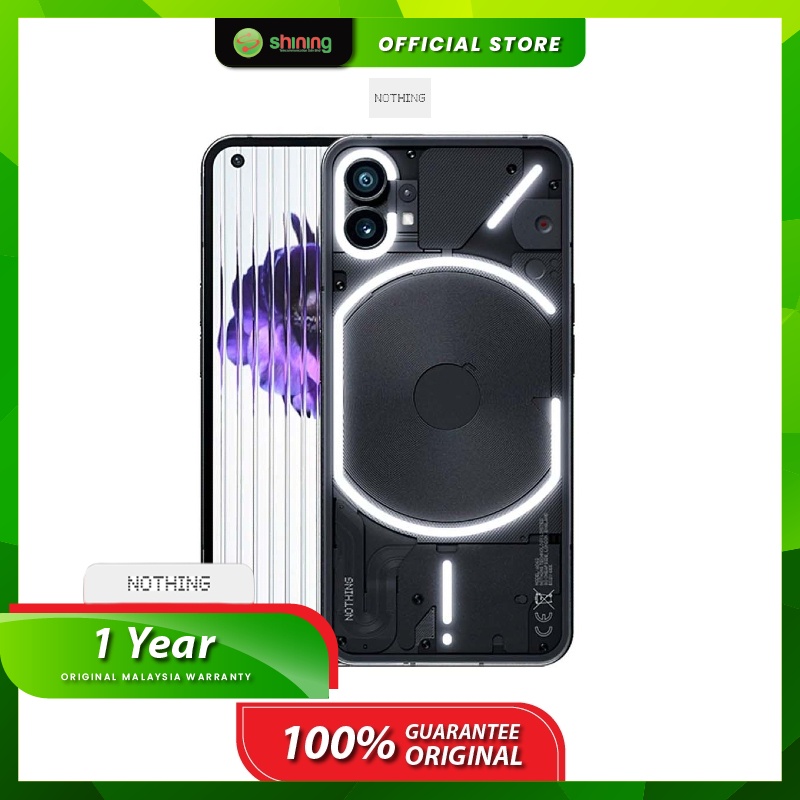 Nothing Phone 1 (A063) 8GB RAM 128GB ROM (Black) | Shopee Malaysia