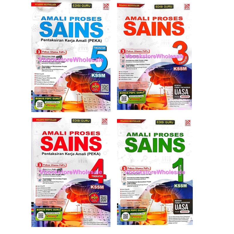 PELANGI AMALI PROSES SAINS EDISI GURU | Shopee Malaysia