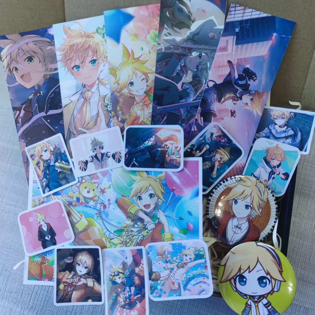 Project Sekai Vivid BAD SQUAD Kagamine Len value gift box 世界计划鏡音レン礼盒 ...