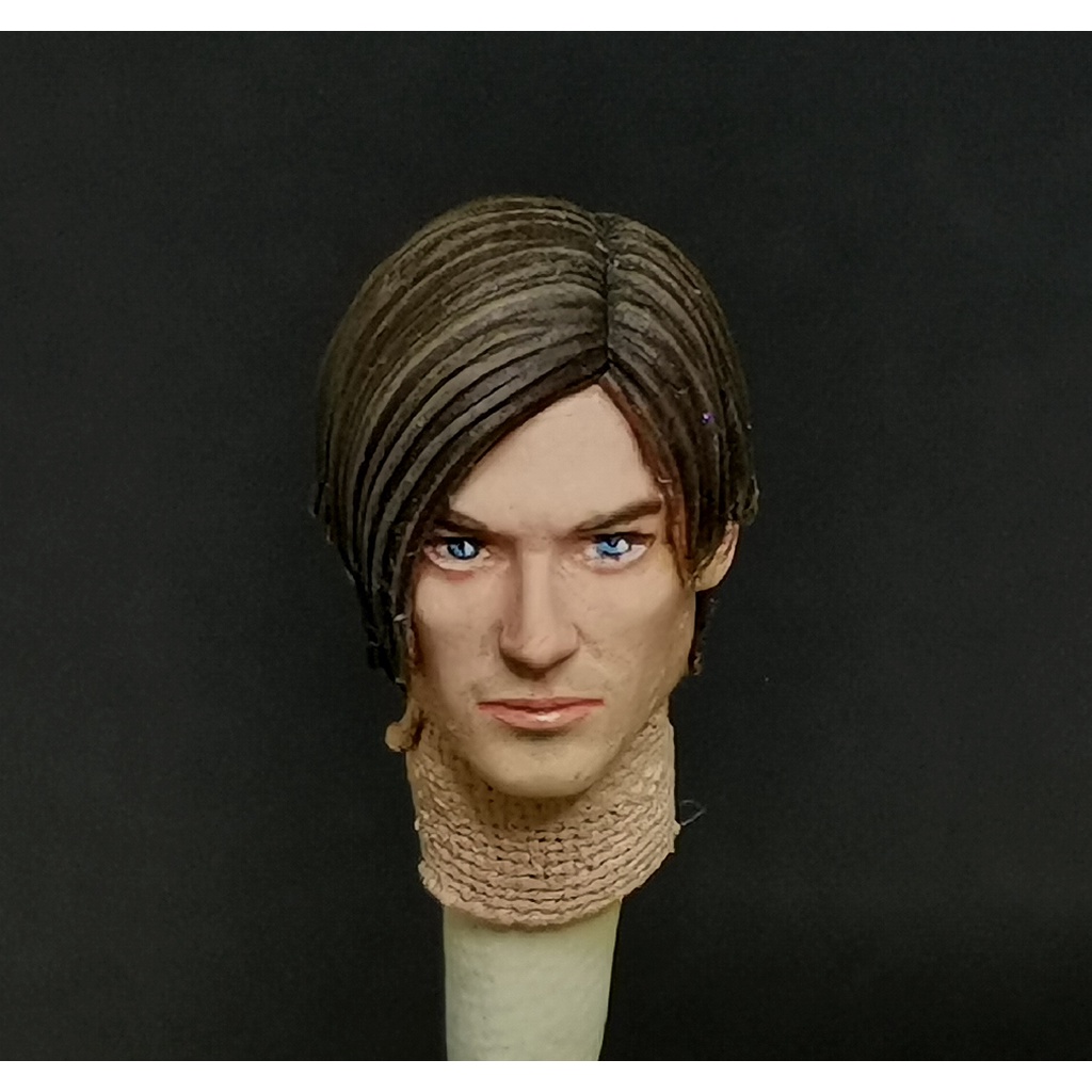 High Detailed Custom 1/18 Leon Kennedy Head Sculpt Man Head For 3.75 ...