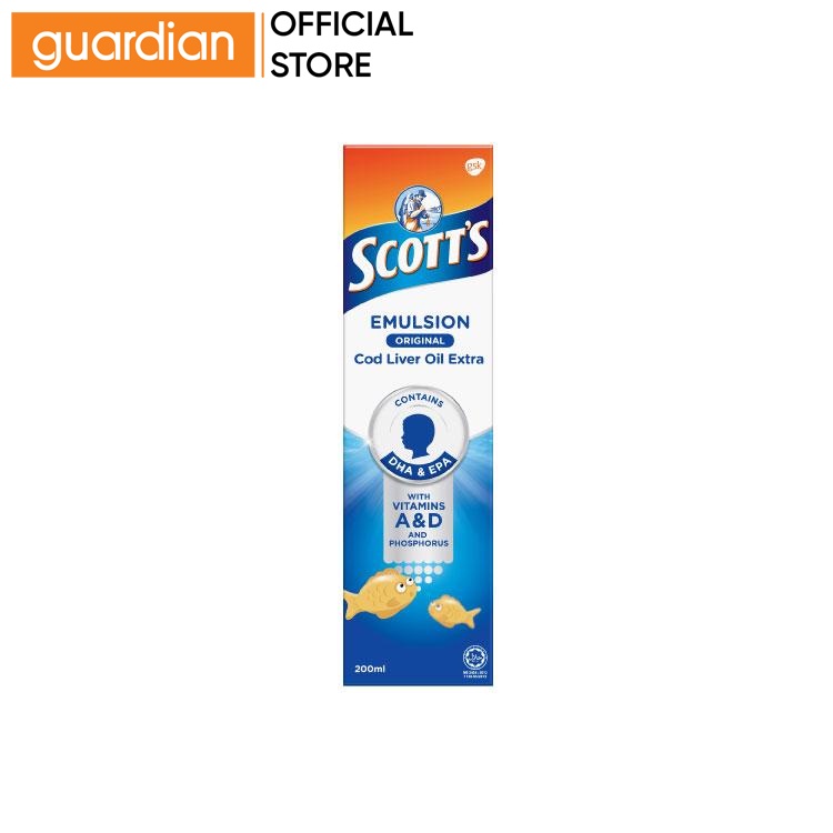 Scotts Emulsion Regular (200ml) | Shopee Malaysia