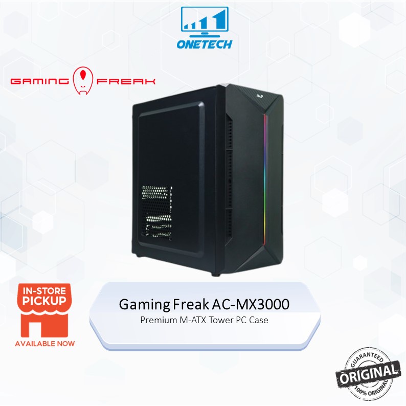 Gaming Freak M-ATX Tower PC Case MX-3000 / MX-4000 ( LED Power / Superb ...
