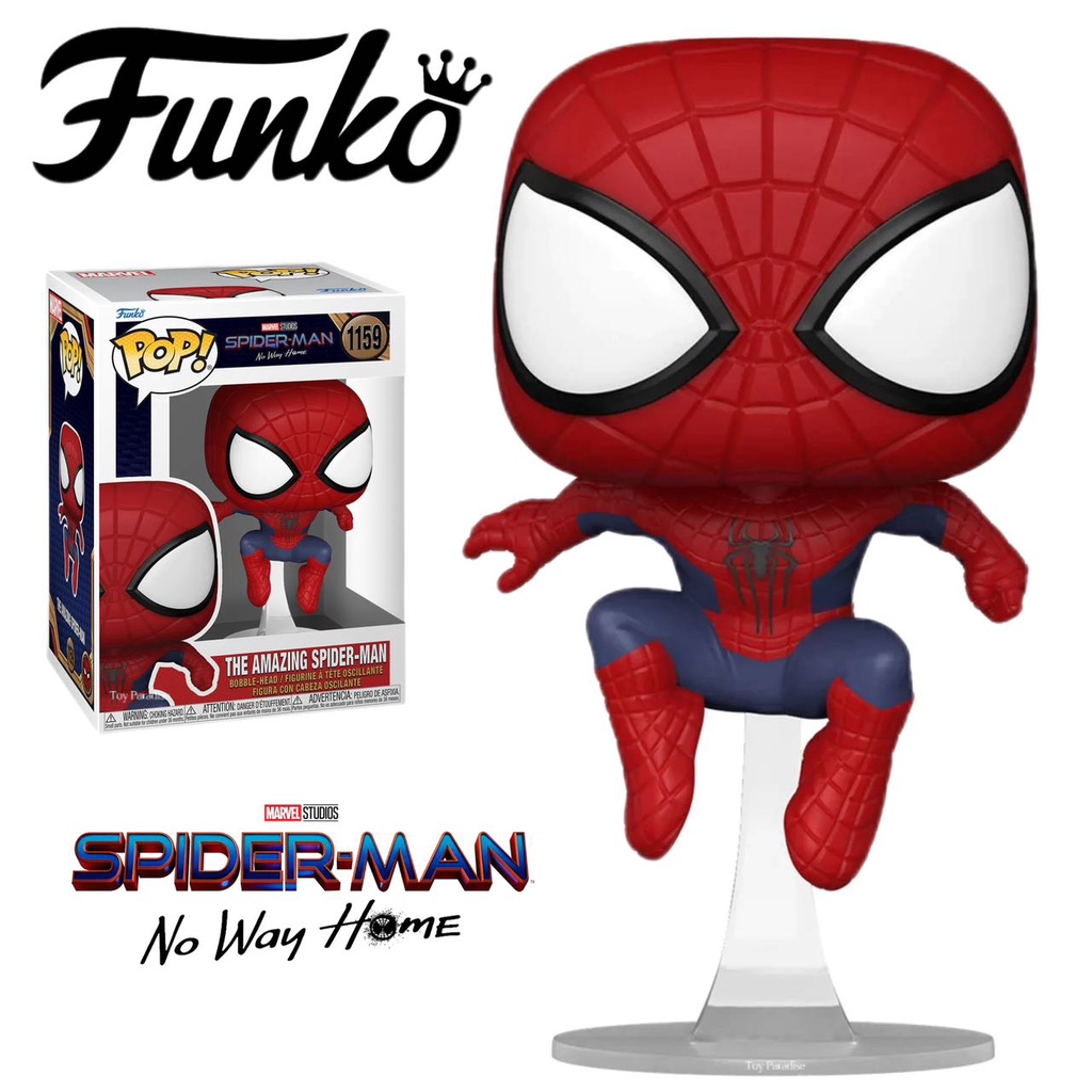 Original Funko Pop Bobble-Head Figure The Amazing Spider-Man No.1159 ...