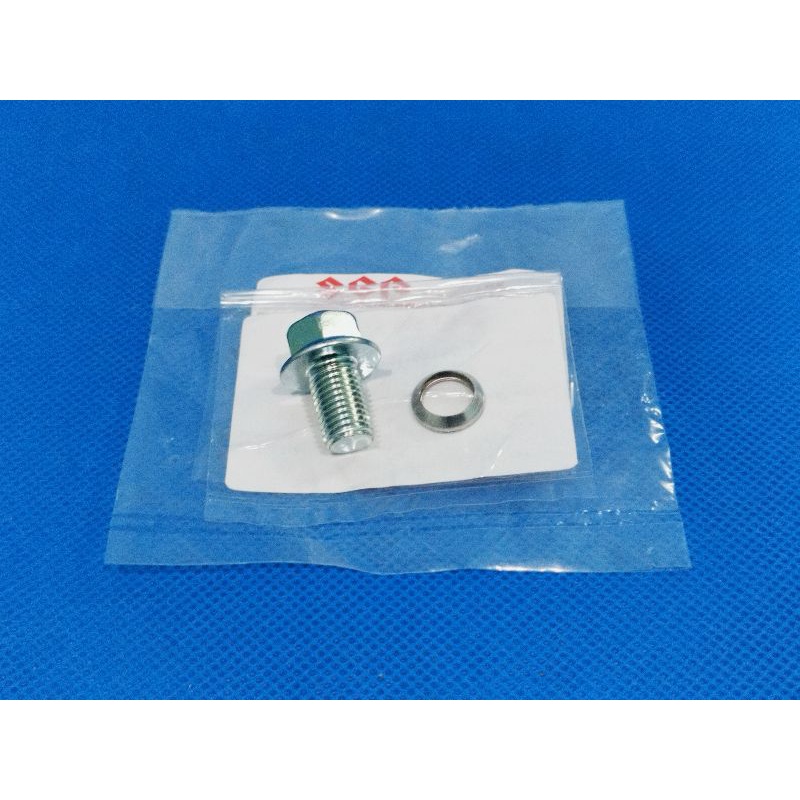 suzuki raider fi150 gsxr gsxs plug oil drain+washer(skru buang minyak ...