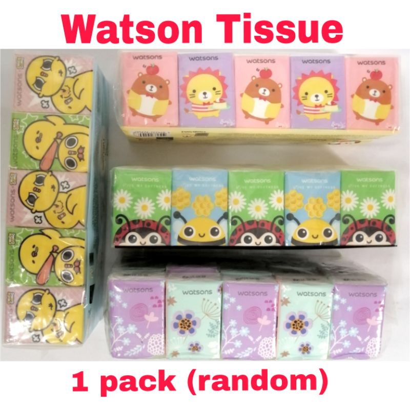 WATSONS Tissue 1 pack | Shopee Malaysia