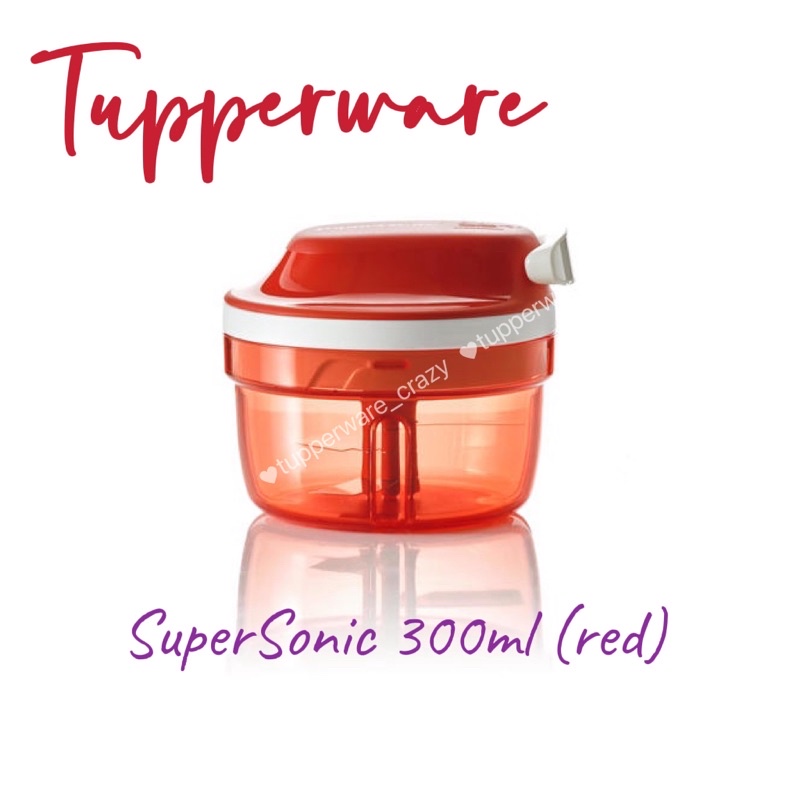 Tupperware SuperSonic Chopper (RED) | Shopee Malaysia